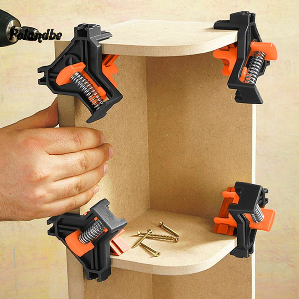 pe Right Angle Clamp Welding Clamp for Wood Adjustable 90 Degree Angle ...