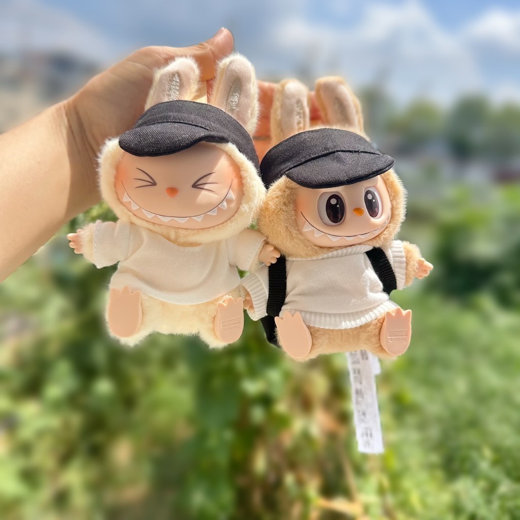 Bubble Mart Labubu Macaron 2nd Generation Labubu Sitting Party Vinyl ...
