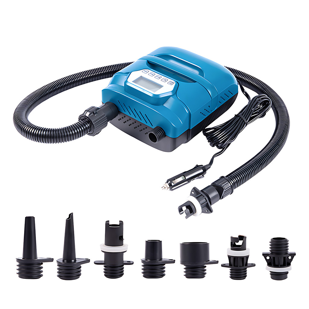 Yor)20PSI High Pressure SUP Pump Dual Motor 150W 12V DC Inflatable ...