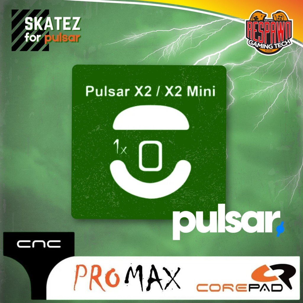 Corepad Skatez CNC Pro Max - Pulsar X2 / X2 Mini Series | Shopee Malaysia