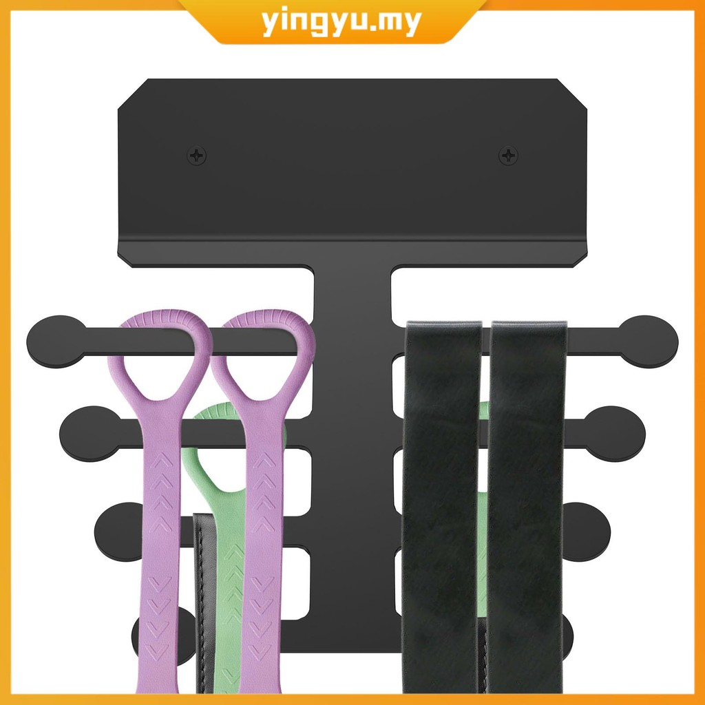Resistance Band Rack Metal Resistance Band Storage Hanger Wall Mounted ...