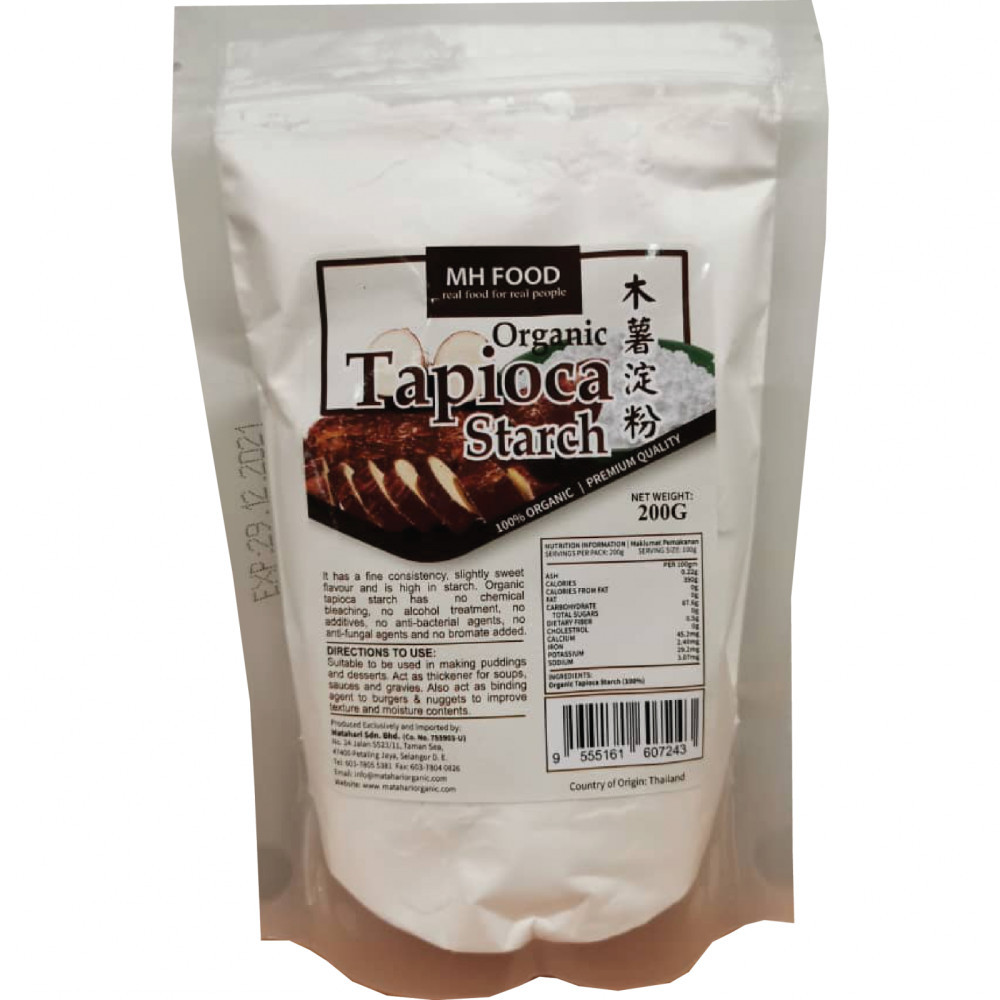 MH Organic Tapioca Starch 200G | Shopee Malaysia