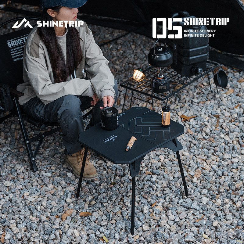 ShineTrip Foldable Table Outdoor Camping Portable Table Folding ABS ...