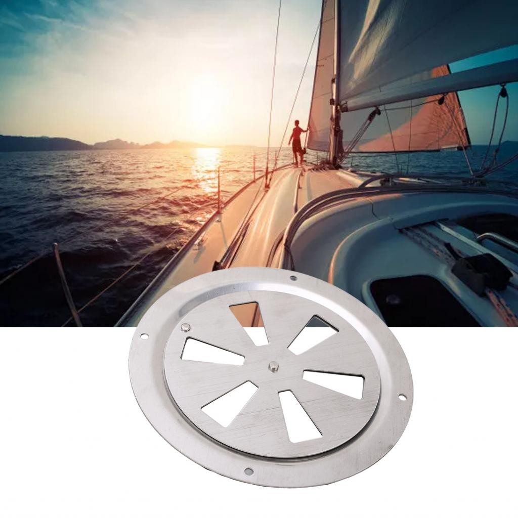 Aumotop Round Air Vent Louver Cover 316 Stainless Steel Ship ...