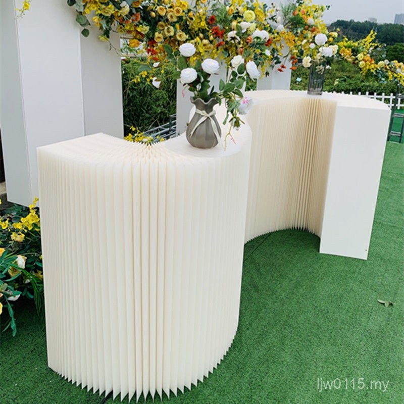Window Folding Dessert Table Wedding Road Guide Table Shopping Mall ...