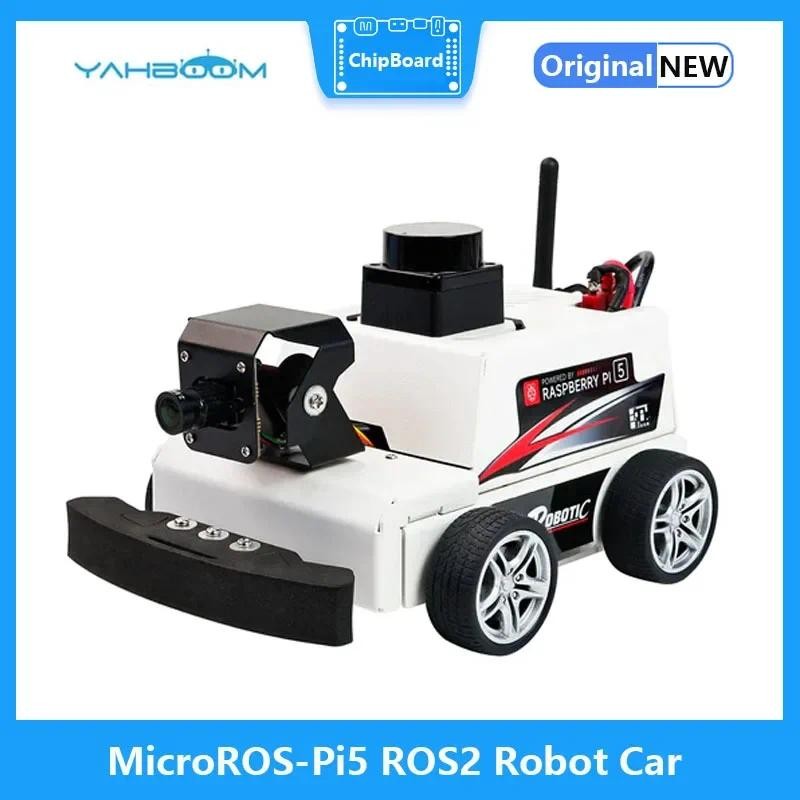 MicroROS-Pi5 ROS2 Robot Car Raspberry Pi 5 (ROS2-HUMBLE + Python3) | Shopee Malaysia