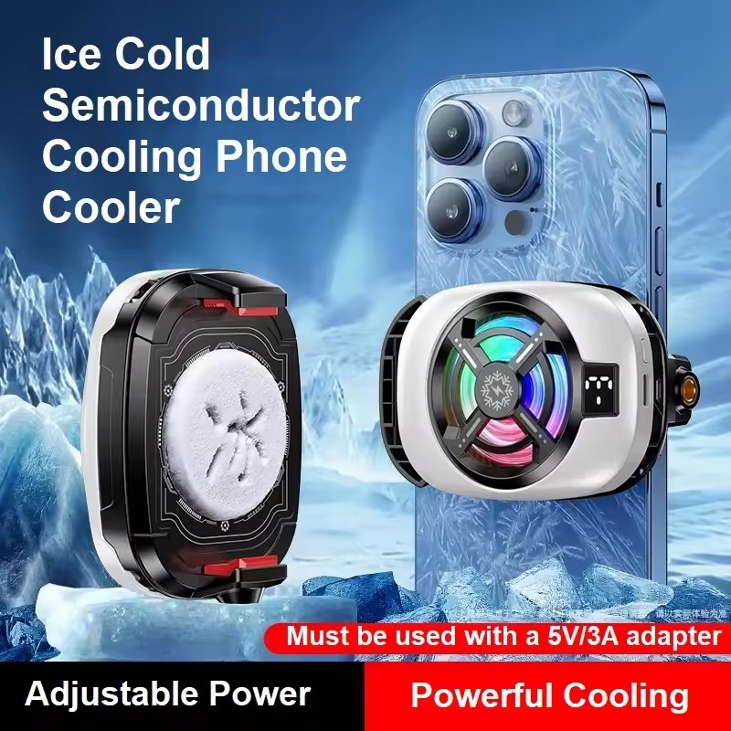 15W Semiconductor Phone Radiator for Mobile Phone Phablet Fan ...
