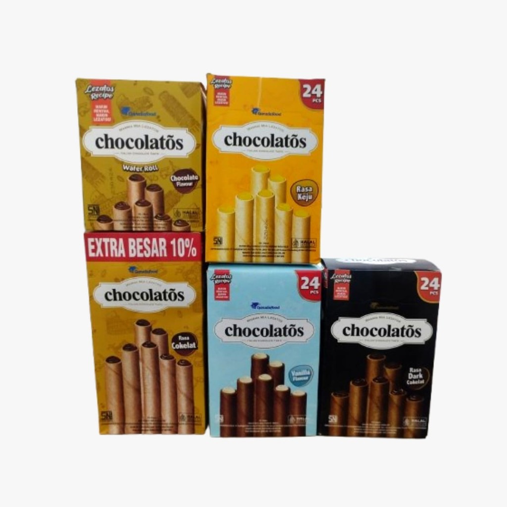GARUDAFOOD CHOCOLATOS WAFER ROLL STICK | Shopee Malaysia