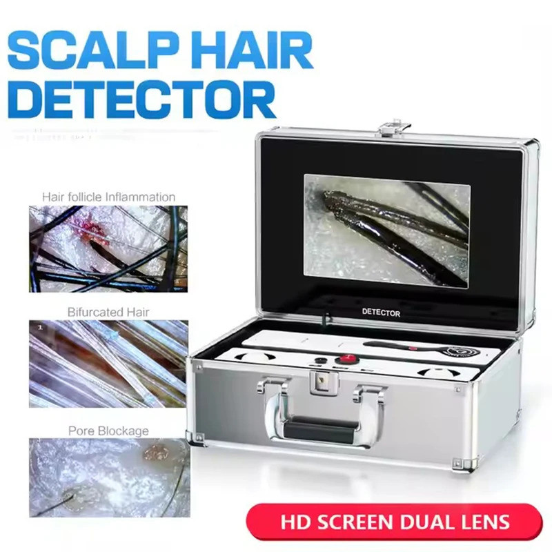 10 Inch HD Scalp Detector Digital Hair Skin Analyzer Microscope for ...
