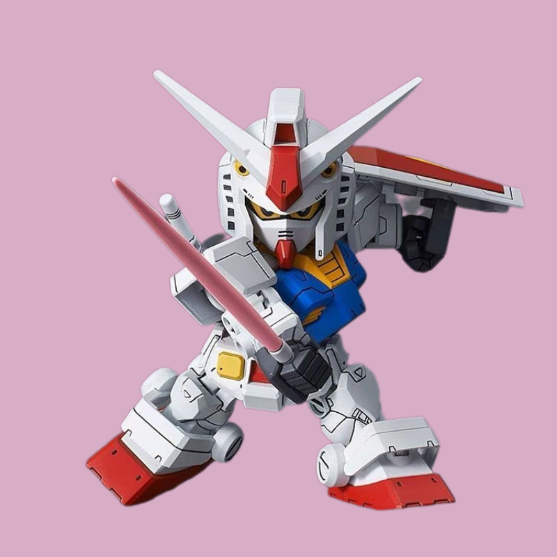 [SD Ver.1] Gundam Base Limited Edition SDEX Q Version BB Warrior RX-78-2 MINI Small Ver.1 Gundam ...