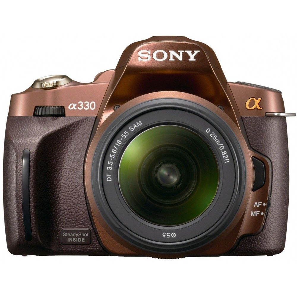 [USED in Japan] SONY Digital SLR Camera α330 Zoom Lens Kit Brown ...
