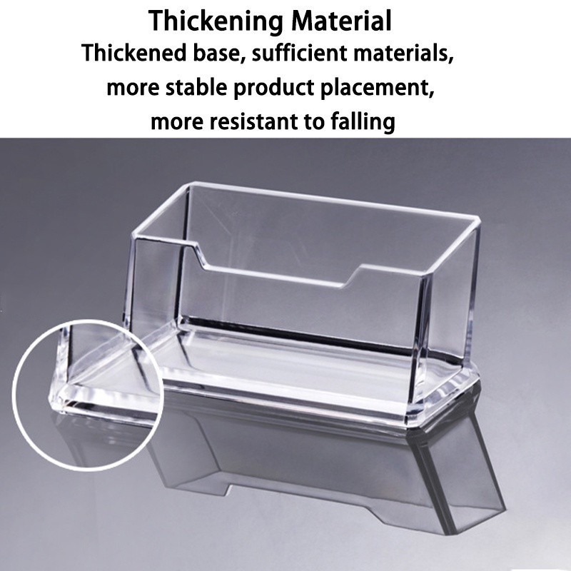 Acrylic Name Card Desk Stand 1/2/3 Tier Business Card Stand Holder ...