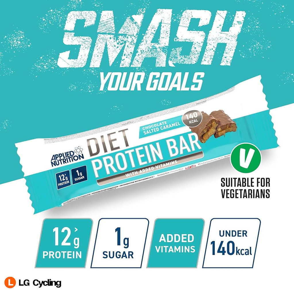 Applied Nutrition Diet Protein Bar Chocolate Low Sugar, High Protein ...