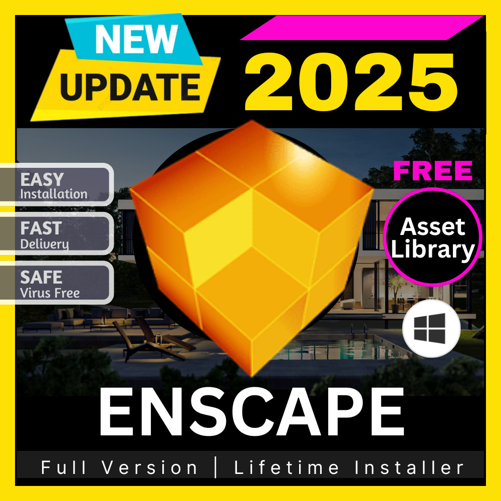 Enscape 4.3 + Asset Libraries / Enscape for WINDOWS | Shopee Malaysia