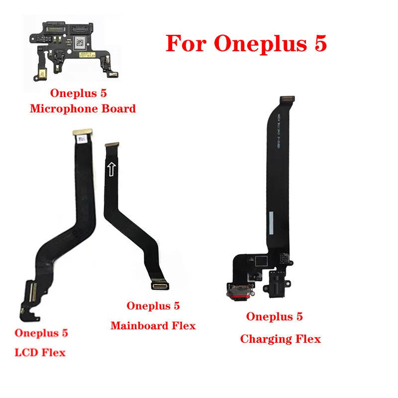 For Oneplus 5 USB Type-C Charging Port Dock Microphone Sensor Board ...
