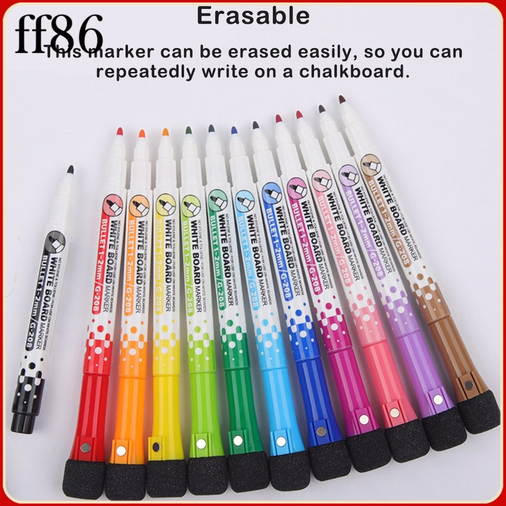 5 Kids Whiteboard Pen Meeting Room Chalkboard Smooth Writing Erasable ...