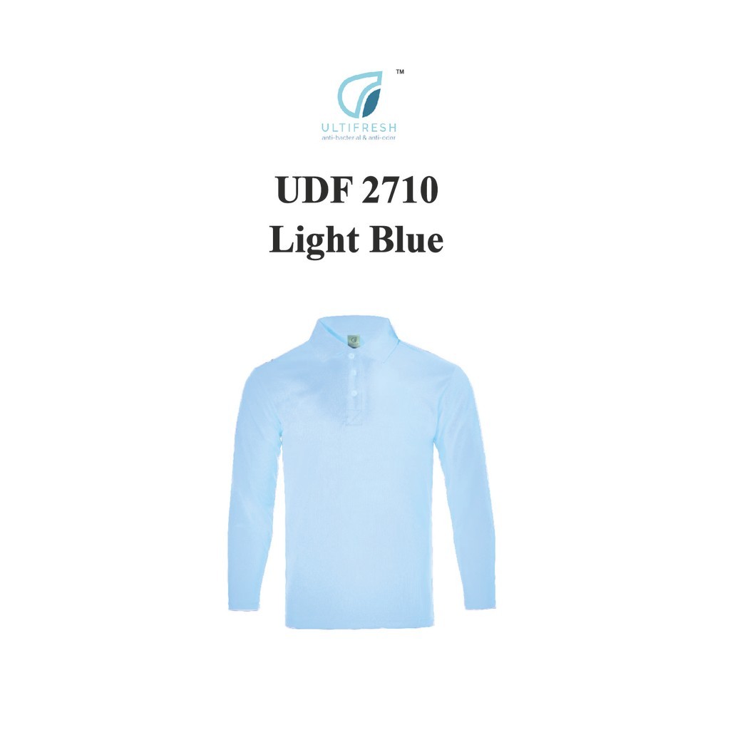SUNBEAR.com.my Ultifresh UDF2710 Light Blue Prformance Polo Long Sleeve ...
