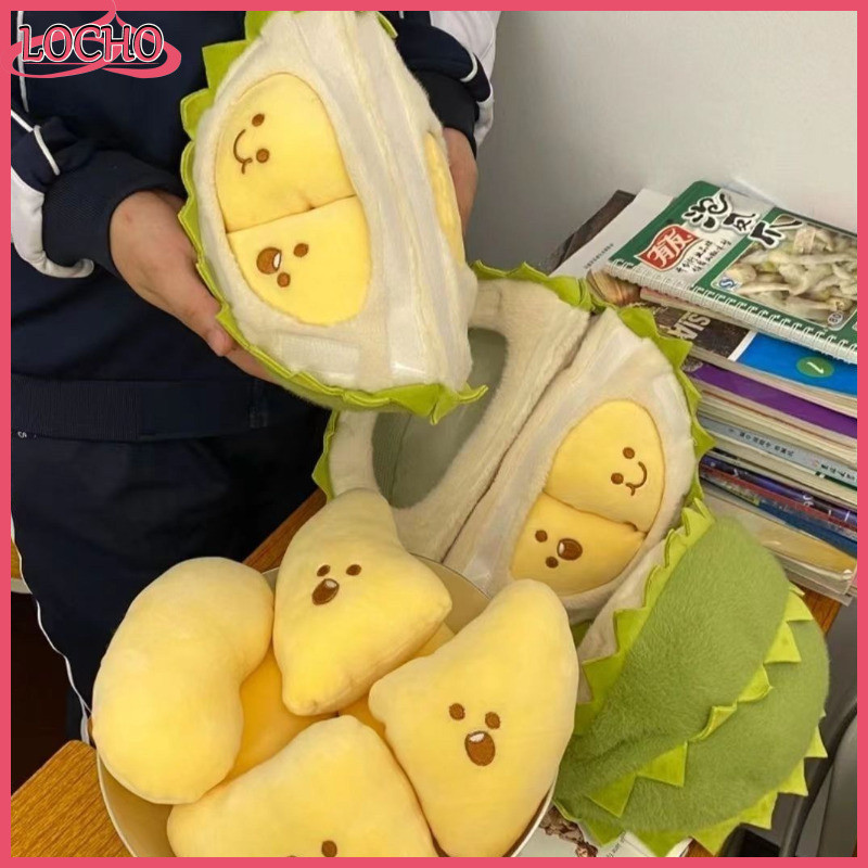 Originality Plush Durian Doll Fruits Golden Pillow Durian Tearable ...