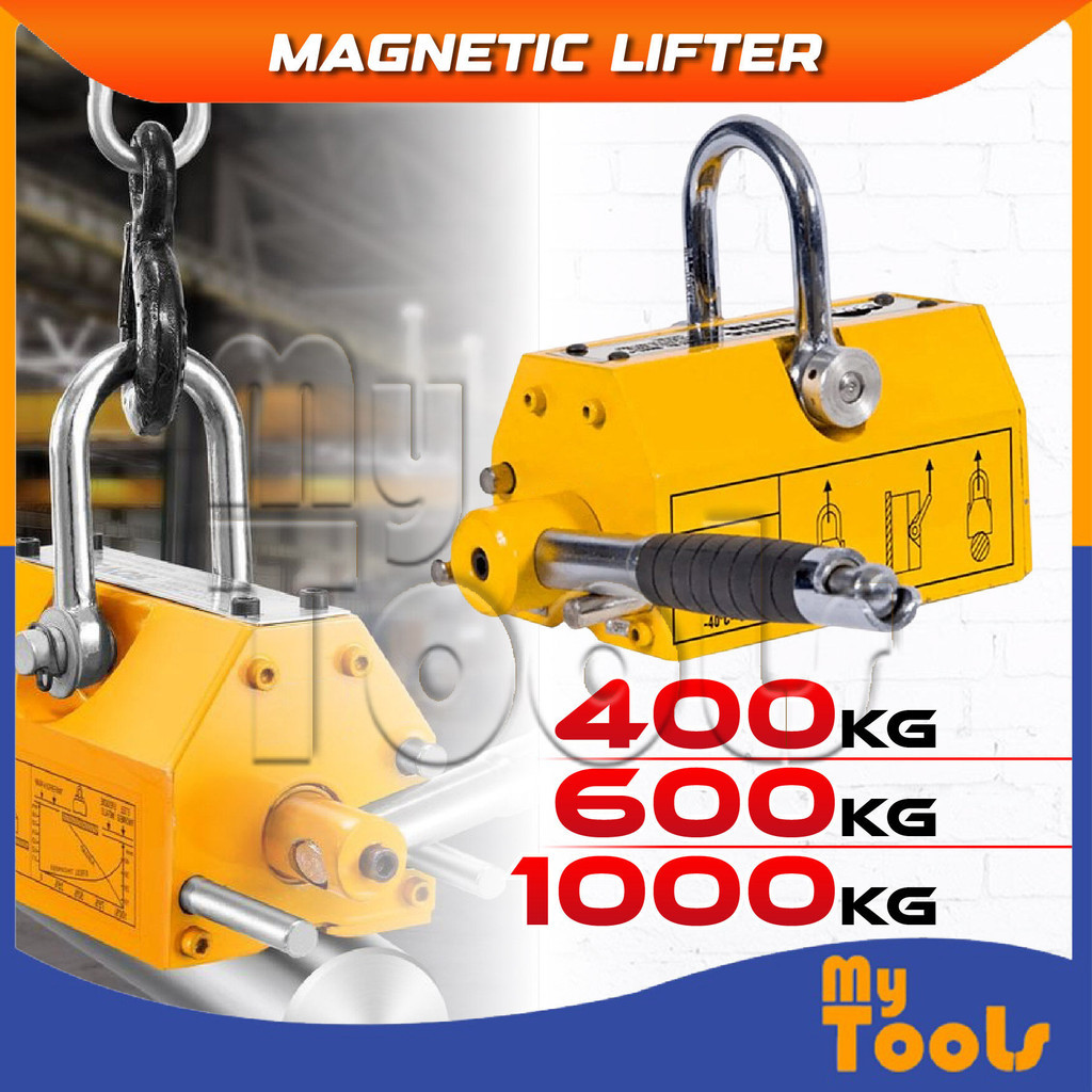 Mytools HIMITZU Permanent Magnetic Lifter 400kg 600kg 1000kg (Heavy ...
