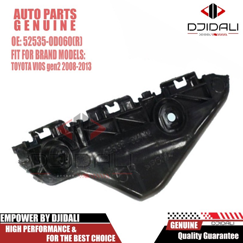 front bumper bracket support for TOYOTA VIOS gen2 2008-2013 52536-0D060(L)52535-OD060(R ...