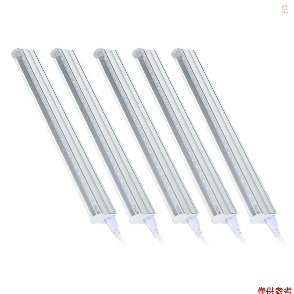 5-Pack LED Grow Light Strips 5W T5 Tube LED for Plants High Output ...