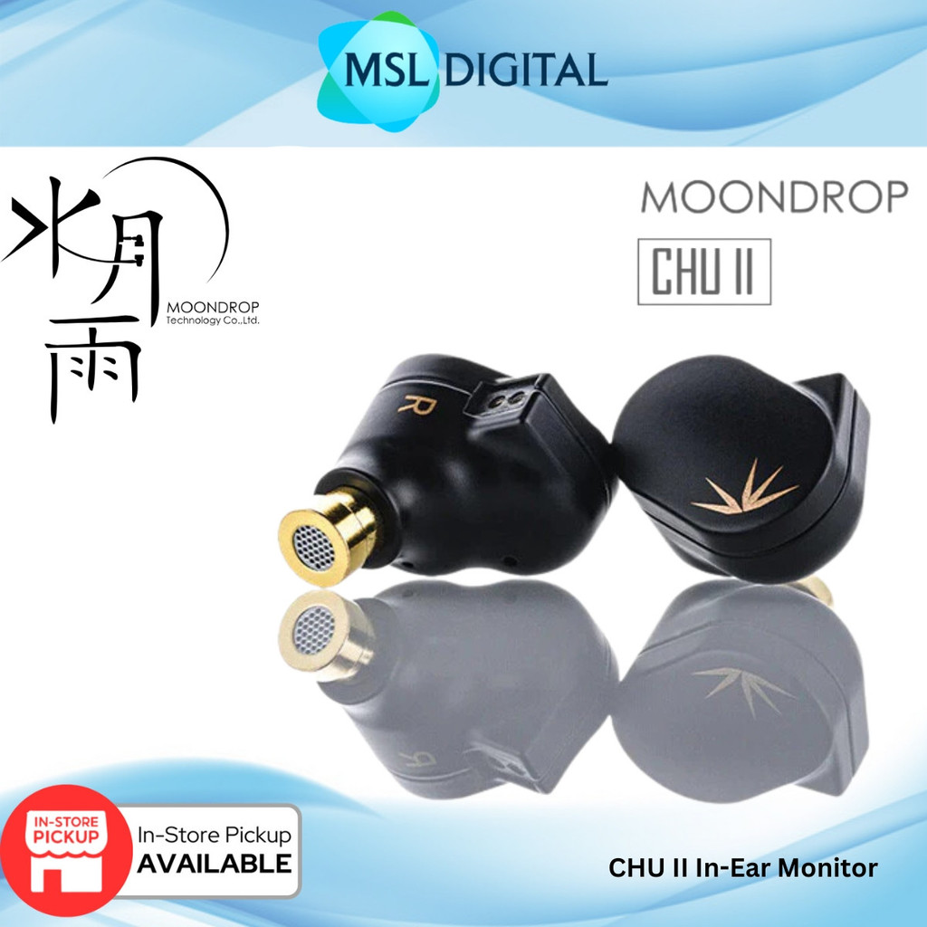 MOONDROP CHU II / CHU II DSP In-Ear Monitor IEM Wired Dynamic Driver ...
