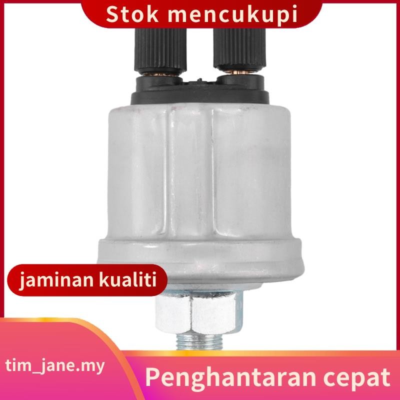 Universal Oil Pressure Sensor 0 To 10 Bars 1/8 Npt Generator Part 10Mm Crew Plug Alarm Pressure ...
