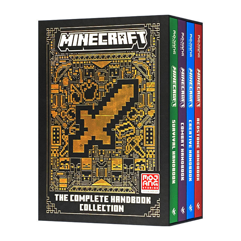 英文原版 Minecraft: The Complete Handbook Collection 我的世 | Shopee Malaysia