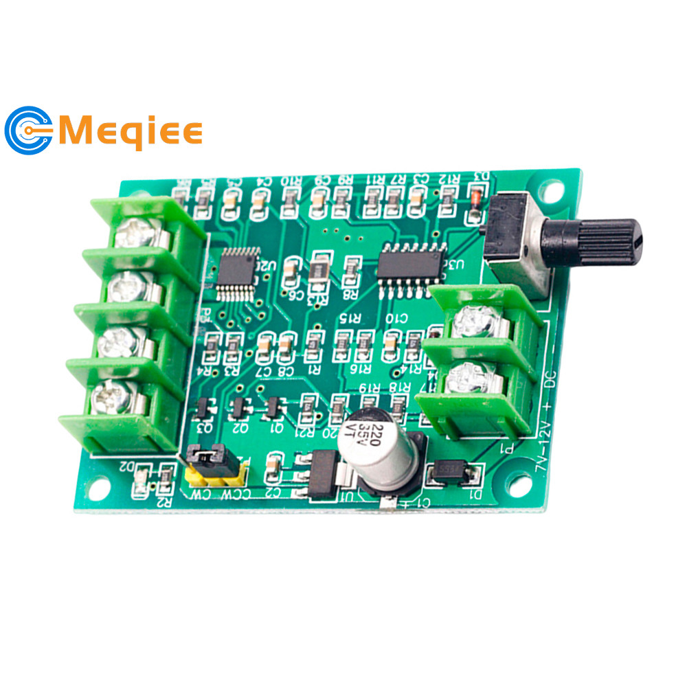 DC7V-12V DC Brushless Motor Drive Board Speed Control Board Motor ...