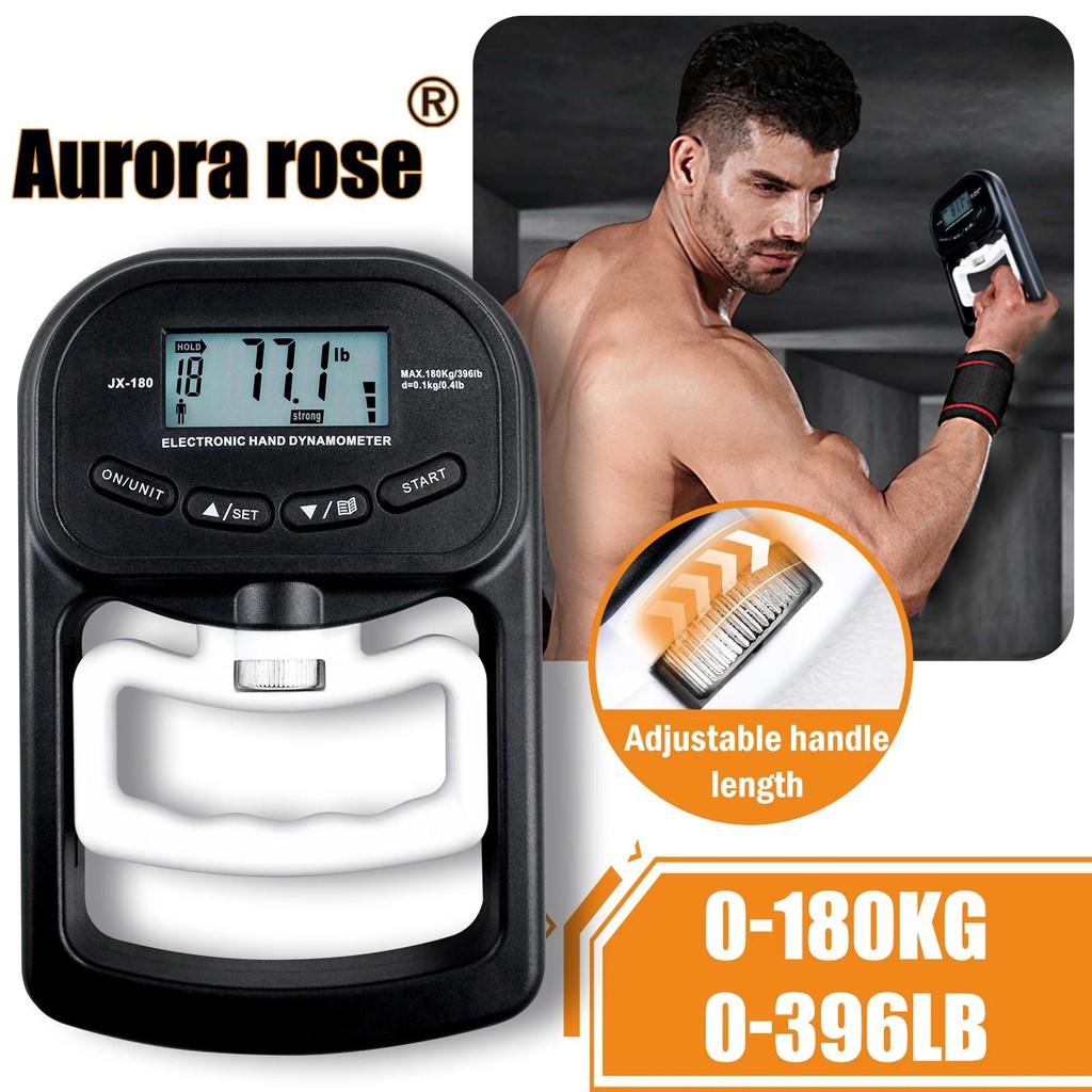 Digital Hand Dynamometer Grip Strength Trainer Electronic Tester USB ...