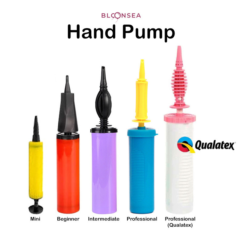 Balloon Hand Pump Mini Small 2 Way Air Foil Latex Balloons Pam Belon ...