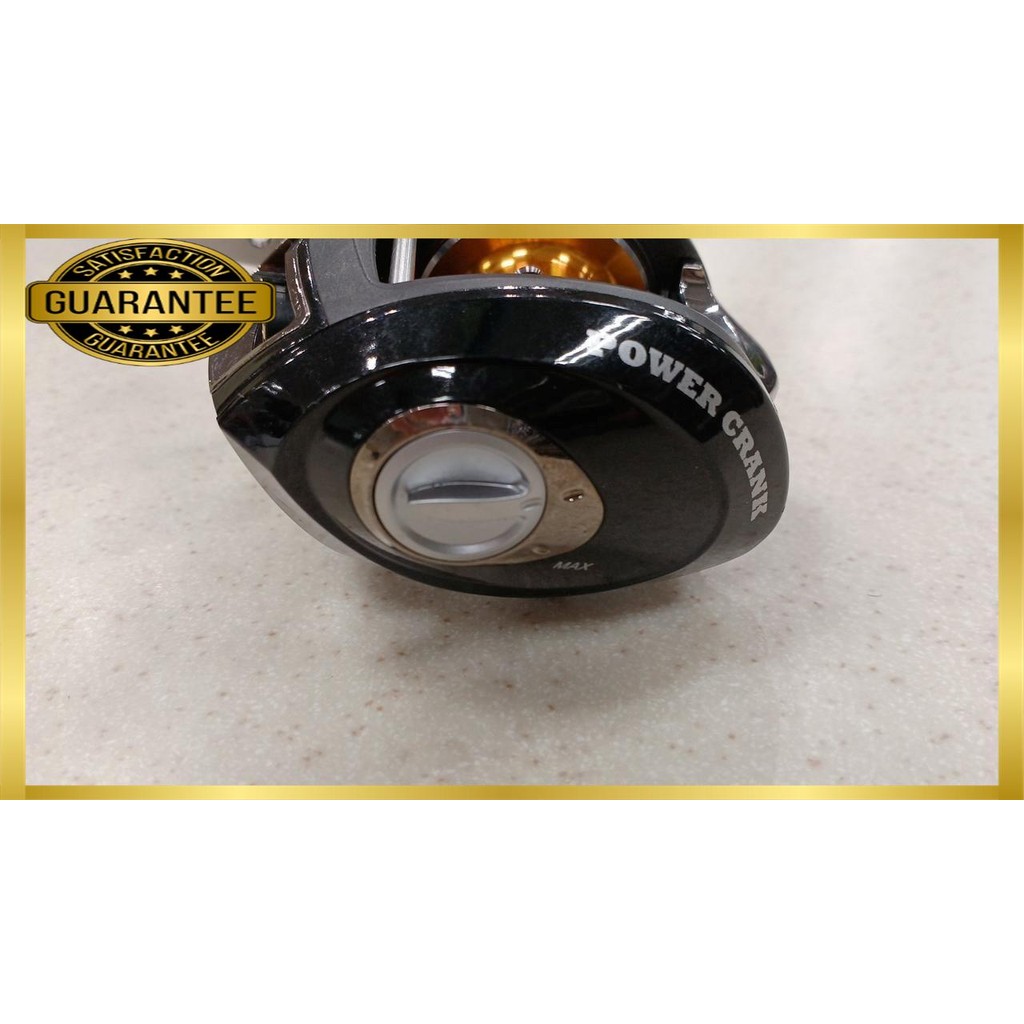 Abu Garcia POWER CRANK bait reel USED B | Shopee Malaysia