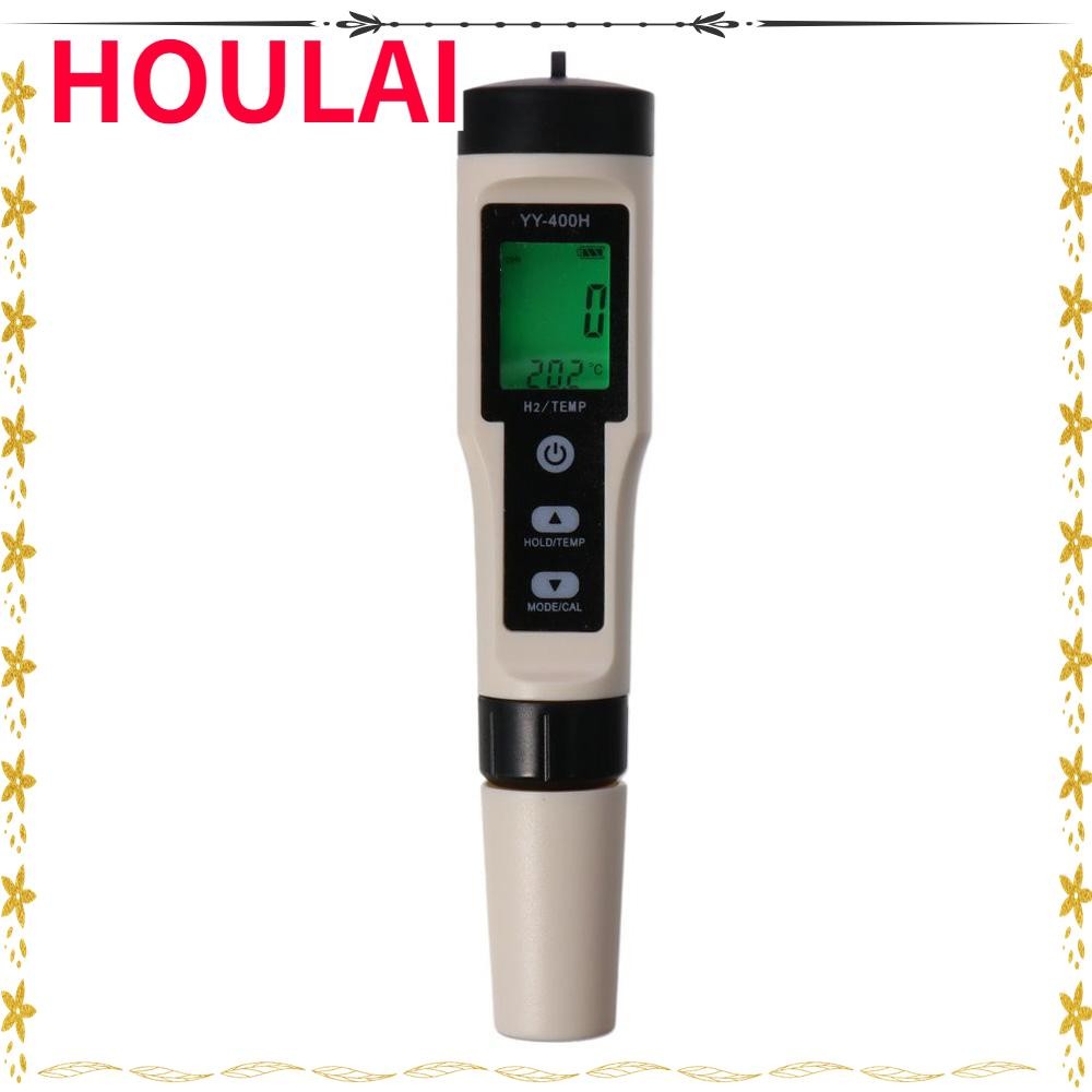 HOULAI H2 Water Hydrogen Analyzer, with Backlit Hydrogen Tester ...