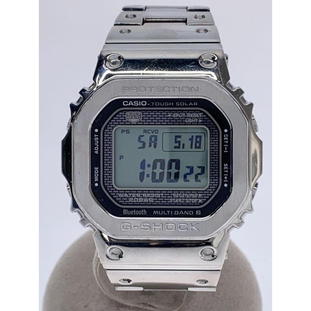 CASIO Men's Watch Solar G-SHOCK Scratched Digital SLV GMW-B5000-1JF ...