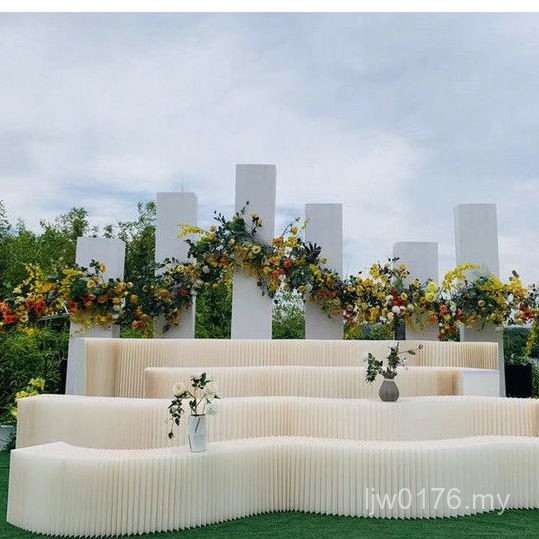 Curve Folding Scene Table Dessert Table Layout Free Variety Paper ...