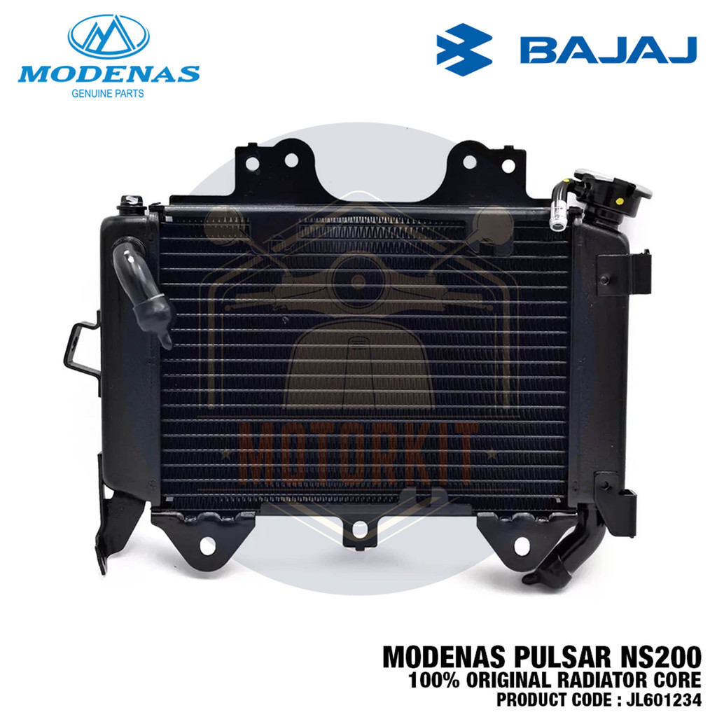 MODENAS PULSAR NS200 NS 200 100% ORIGINAL BAJAJ RADIATOR CORE COOLANT ...