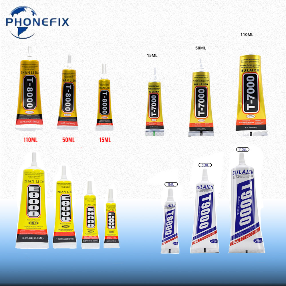 50ml B7000 Glue Mobile Phone Screen Superglue T-7000 Adhesive Telephone ...