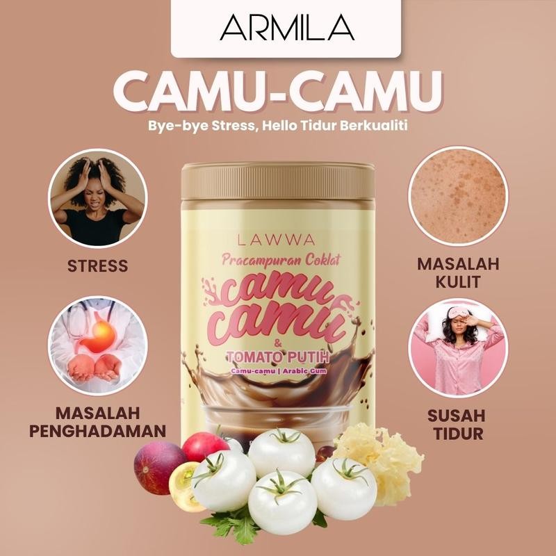 Camu Camu & Tomato Putih Supplement with Magnesium, Arabic Gum, Snow ...
