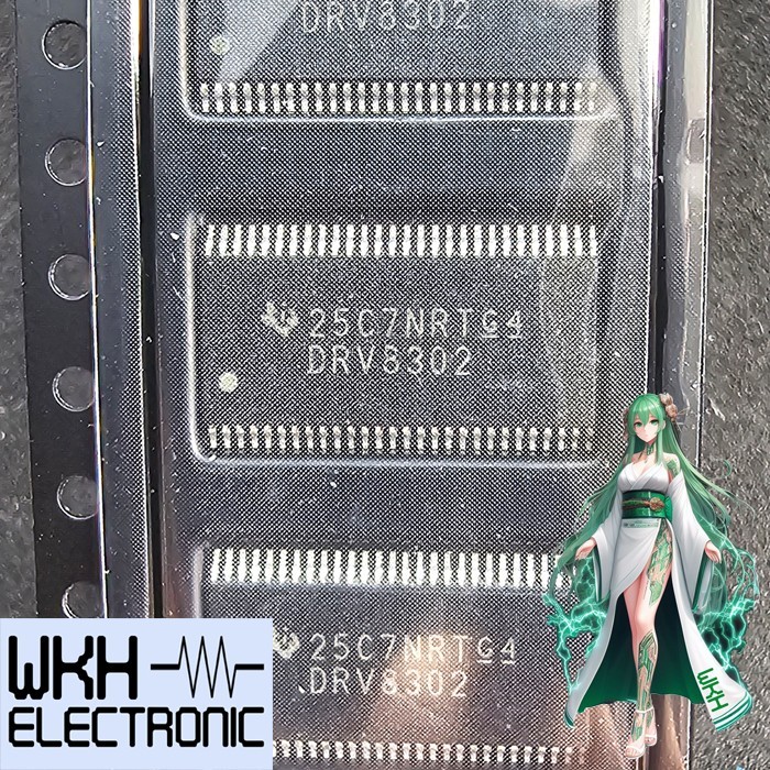 (READ DESCRIPTION!!) IC DRV8302 65V BLDC Driver with Current Shunt Amplifier Buck Converter ...