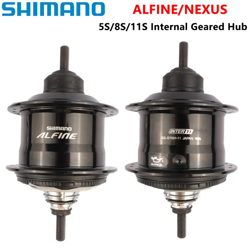 Shimano ALFINE NEXUS INTERNAL GEARED HUB DISC BRAKE 5S 8S 11S V-BRAKE ...