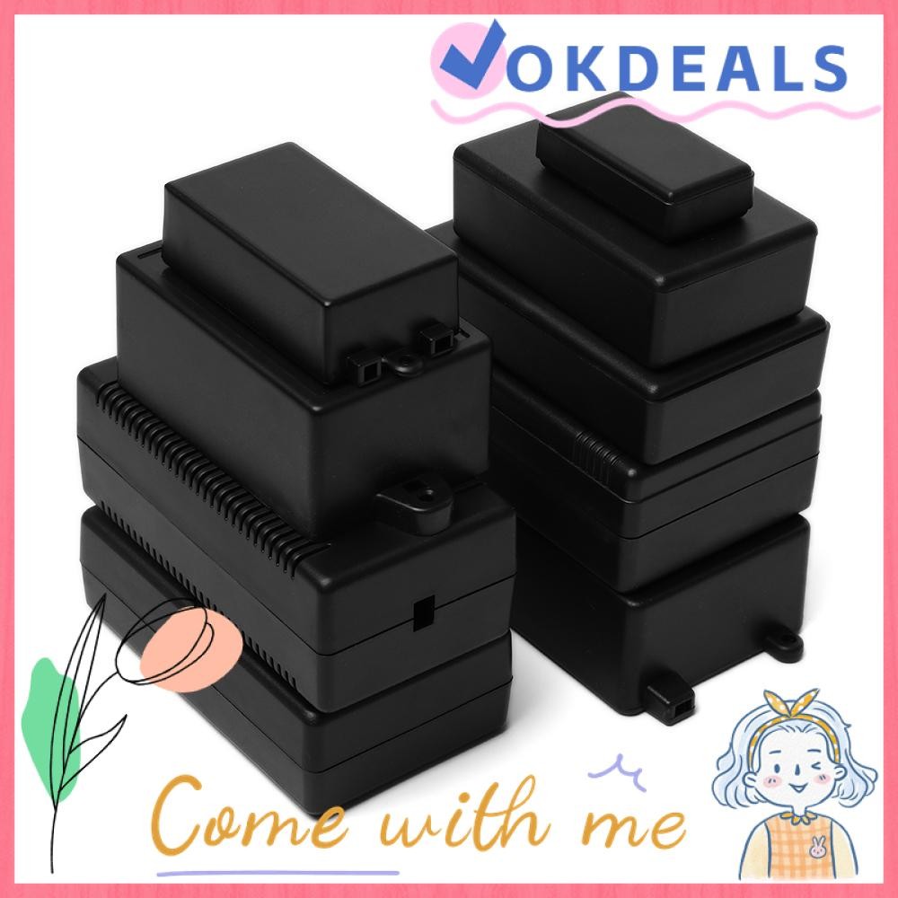 OKDSHOP 1/2pcs Electronic Project Box Hot ABS Plastic DIY Enclosure ...
