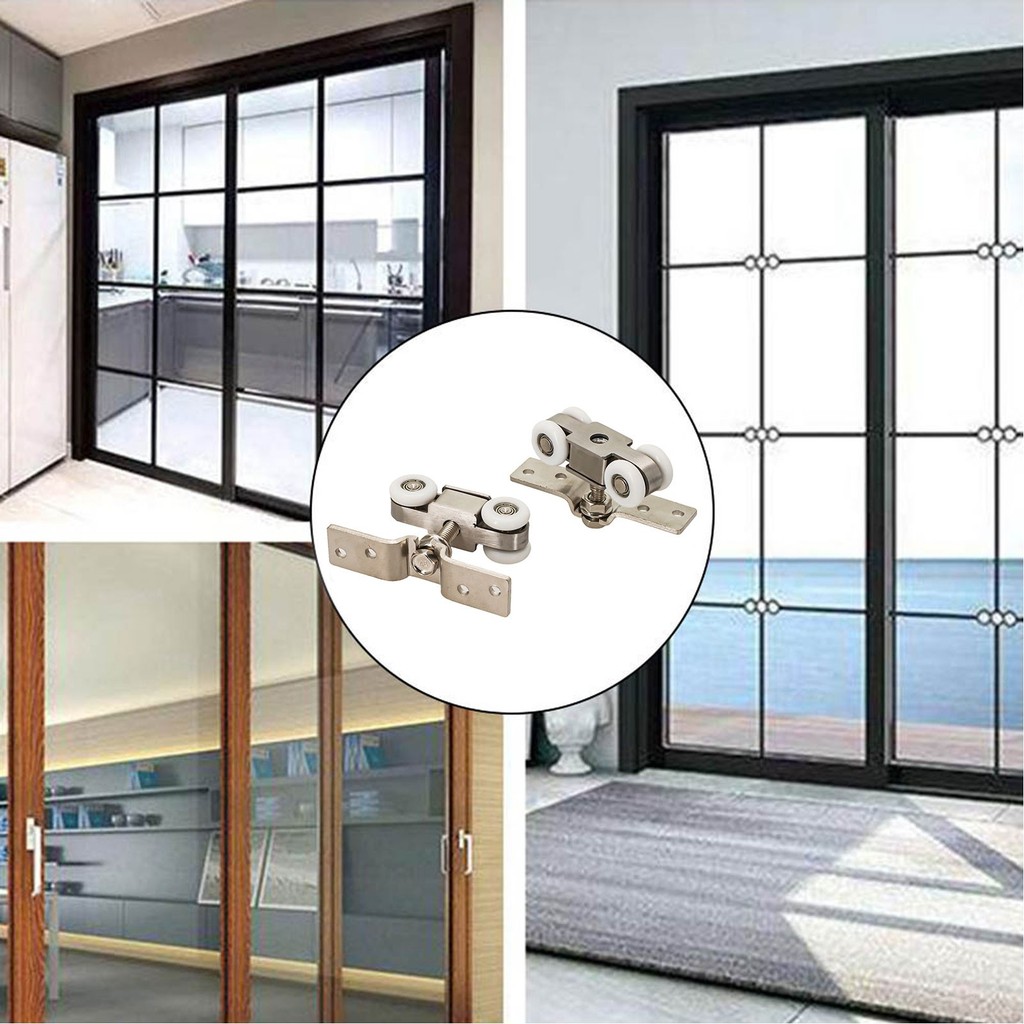 Door Track Push And Pull Sliding Door Stainless Steel Fold Hanging ...