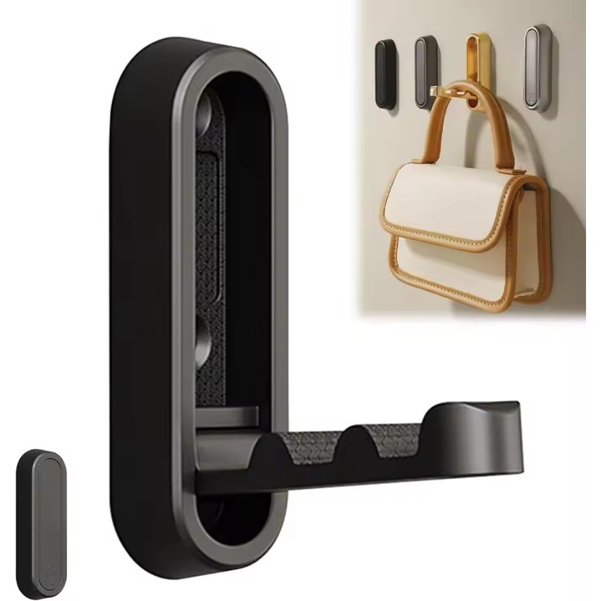 Foldable Hook Wall Hidden Hanging Retractable Hook Zinc Alloy Door ...