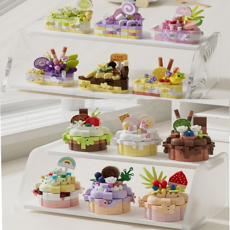 DIY Nano Bricks Cake Cute Toys Building Block Cake Model Toys For Kids ...