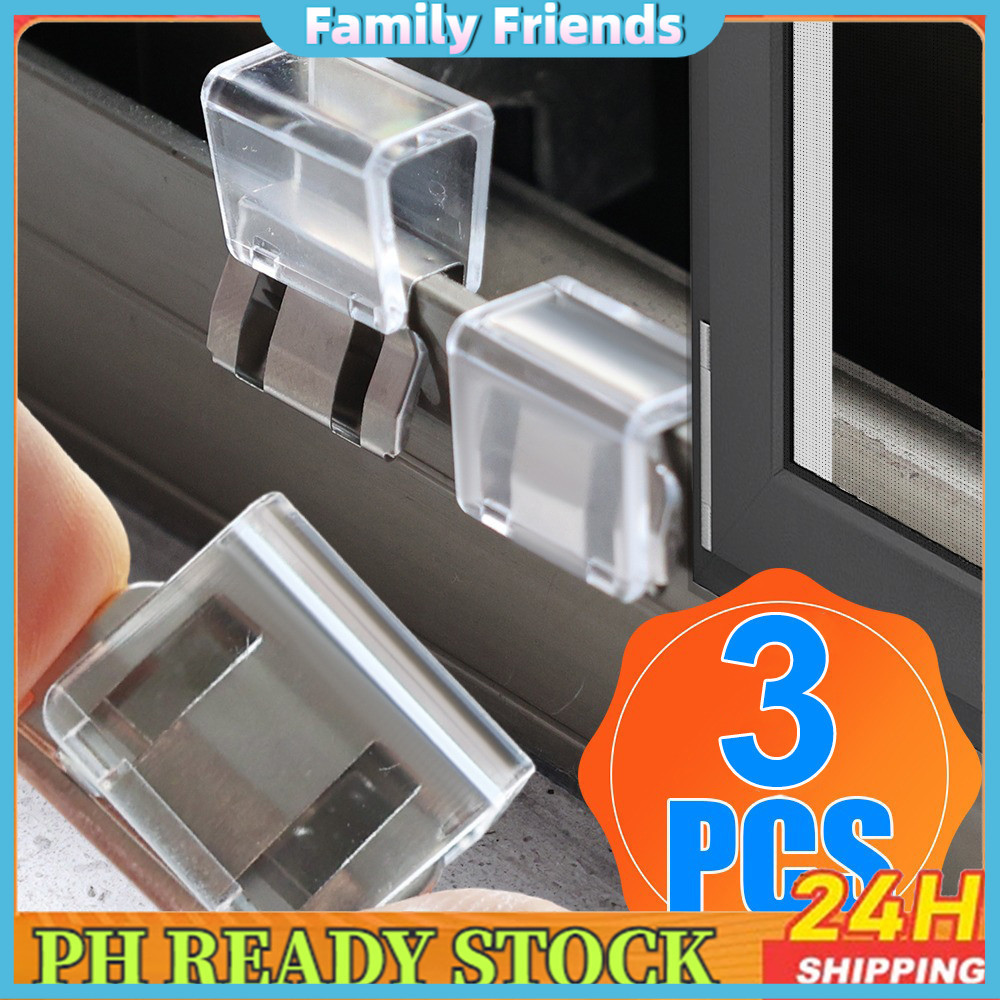 3pcs Window Latch Window Security Sliding Window Lock Security Lock Window Guards Sliding Door ...