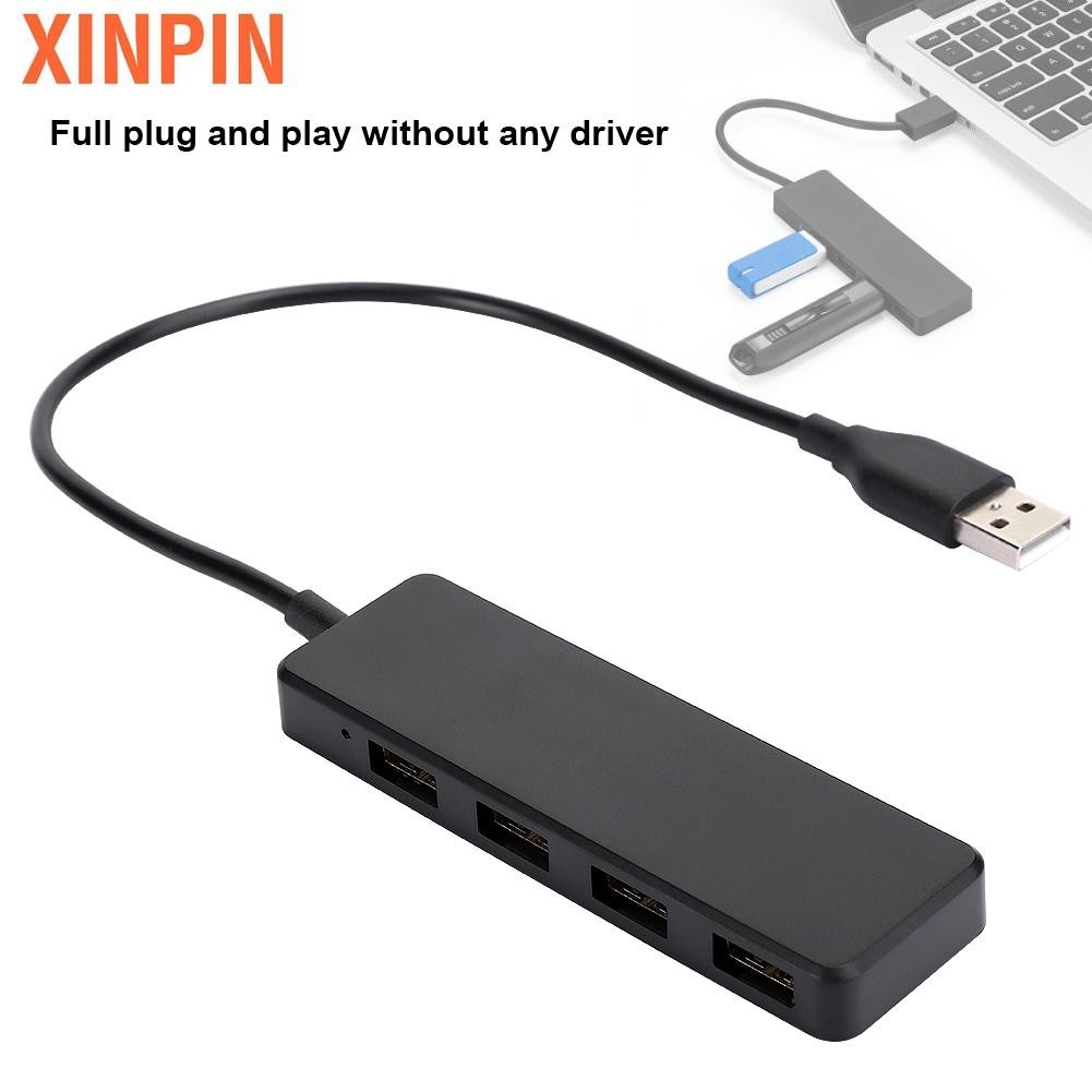 Xinpin 4‑Port Expansion Multi Hub 5Gbps High Speed 4 x USB 3.0 Black ...