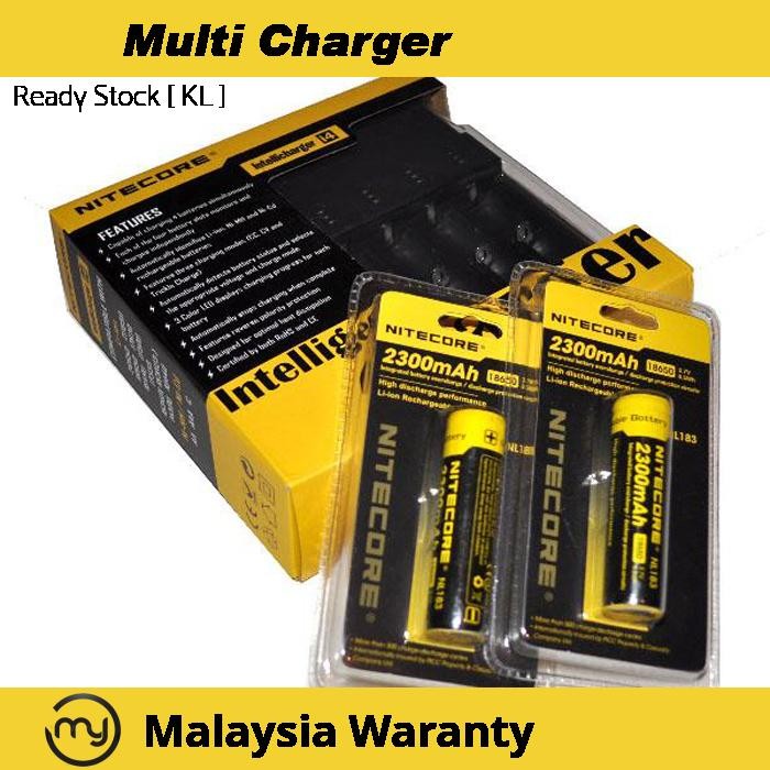 Original Nitecore i4 Universal Battery Charger | Shopee Malaysia
