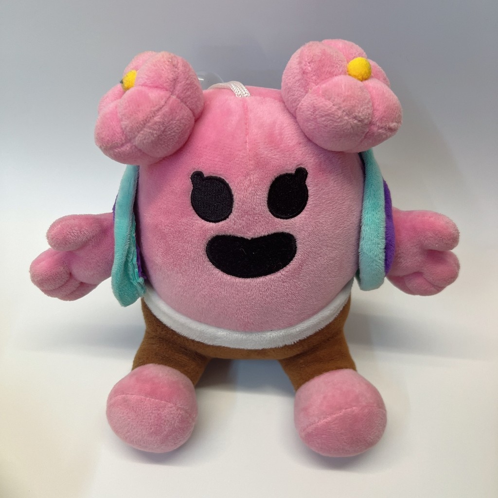 Brawl Stars Plush,25CM Poco Primo Spike Leon Shelly Colt Soft Stuffed ...