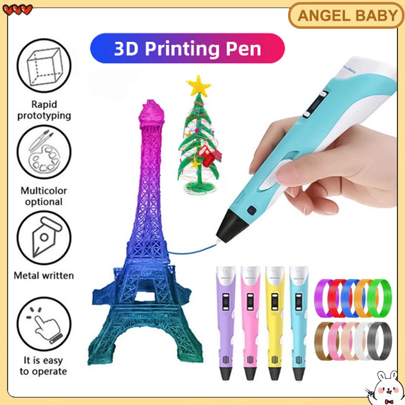 3D Printing Pen USB Intelligent Magic Art Pen DIY Arts Craft Drawing ...