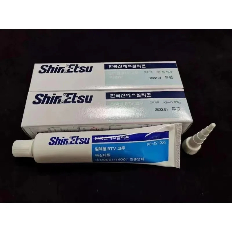 100g Japan Shin-Etsu Korean VersionKE-45-W White/T transparent Color Electronic Sealant UL Flame ...